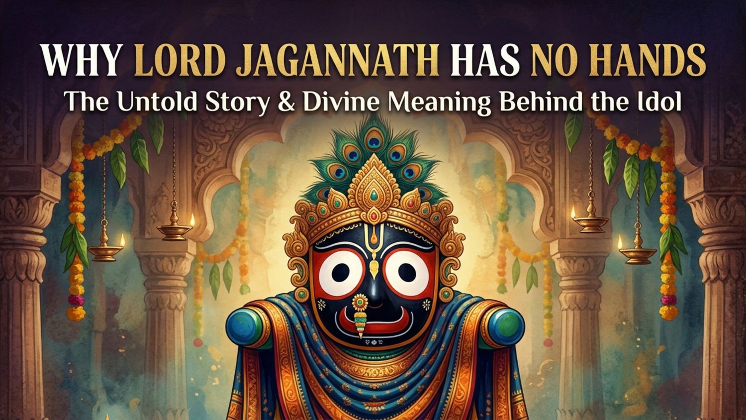 Why Lord Jagannath Has No Hands | Story & Spiritual Meaning – Shri Prasadam